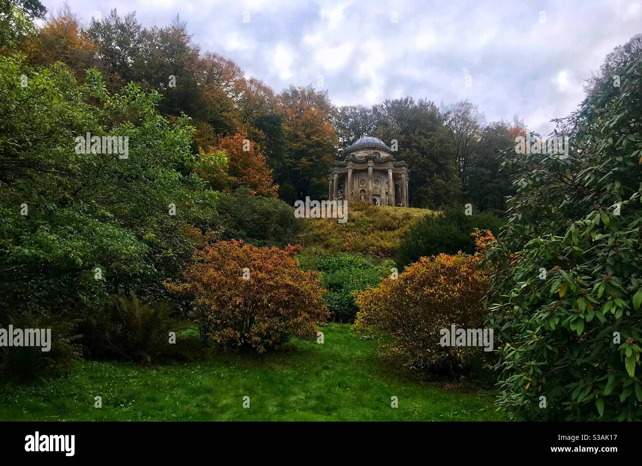 Stourhead national trust Stock Photo - Alamy