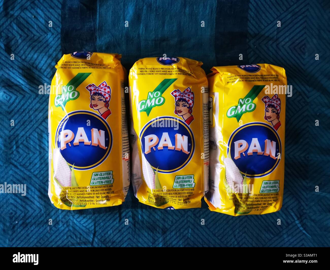PAN corn flour for Venezuelan Arepas Stock Photo - Alamy