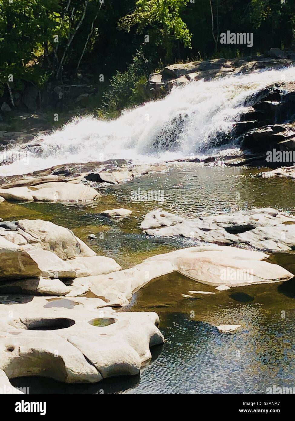 The glacial potholes hi-res stock photography and images - Alamy