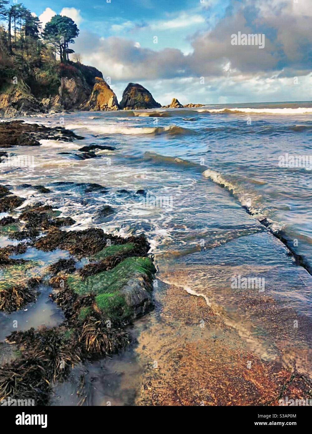 Lee bay north devon hi-res stock photography and images - Alamy
