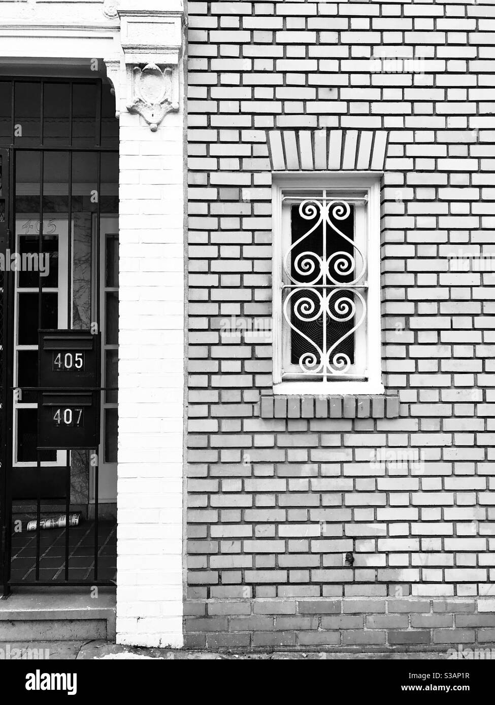 Barred window hi-res stock photography and images - Alamy