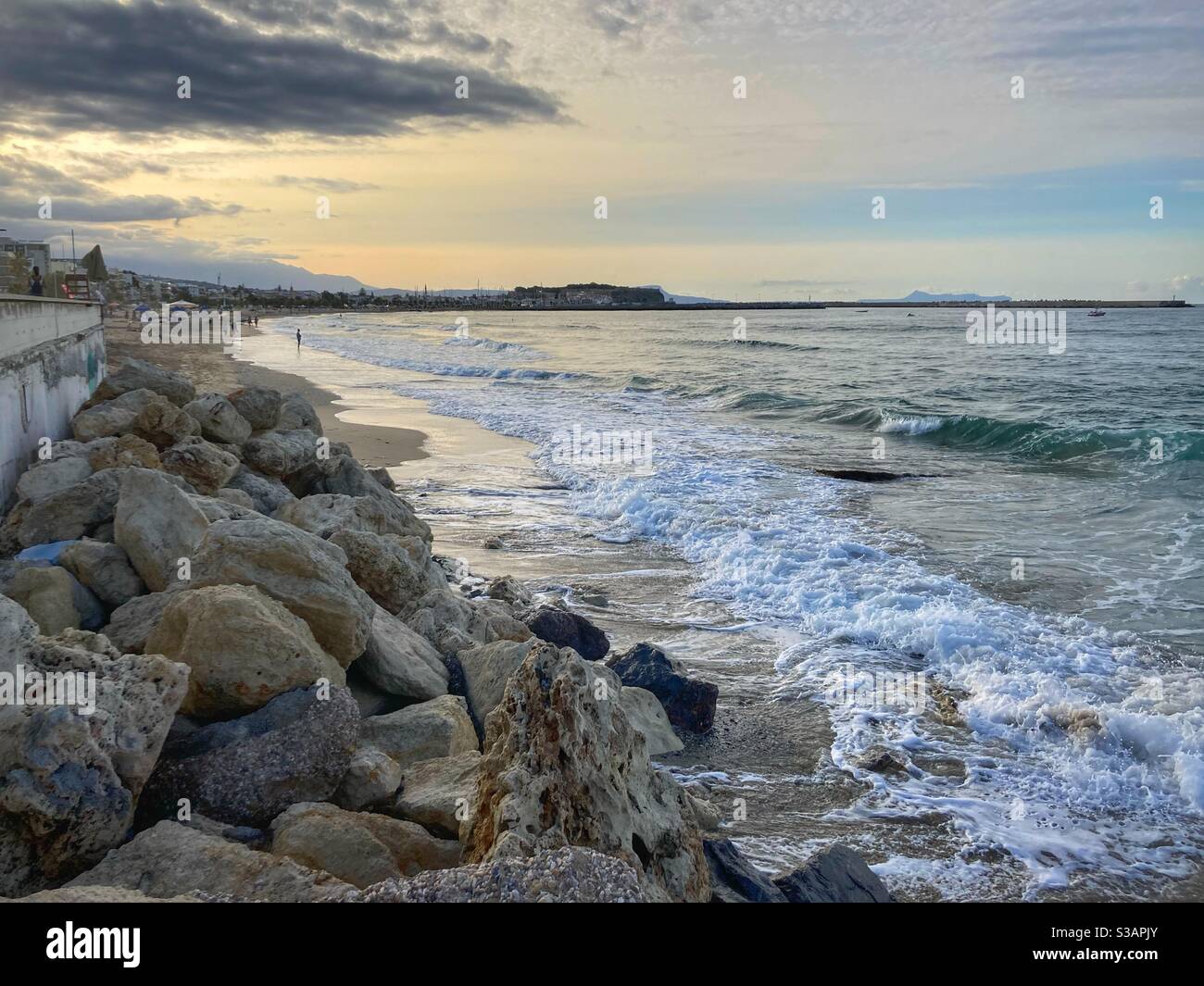 Rethymno Beach High Resolution Stock Photography and Images - Alamy