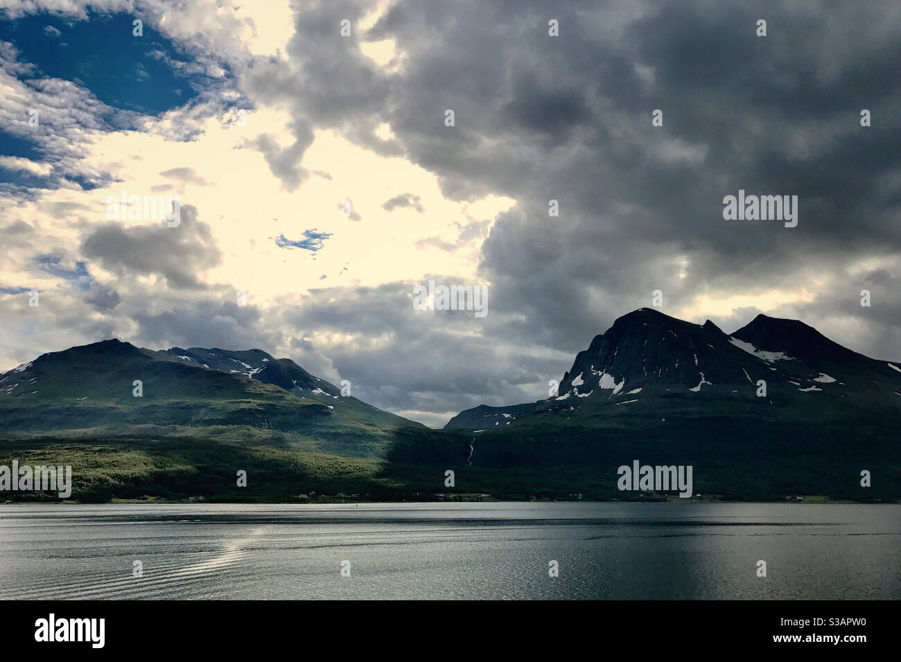 Tromso norwegian fjords hi-res stock photography and images - Alamy