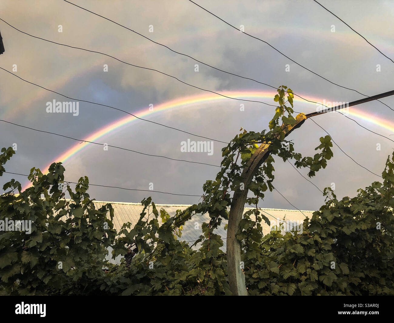 Rain and rainbows hi-res stock photography and images - Alamy