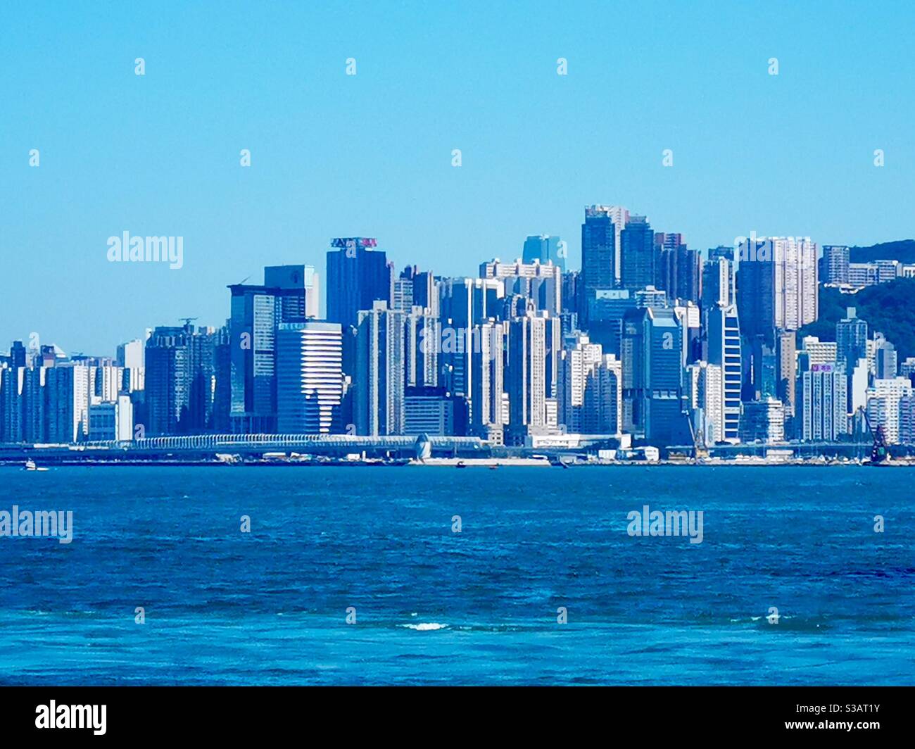 view of Hong kong's North Point area Stock Photo - Alamy