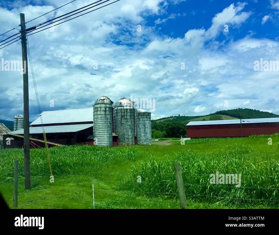 West Virginia farm Stock Photo - Alamy