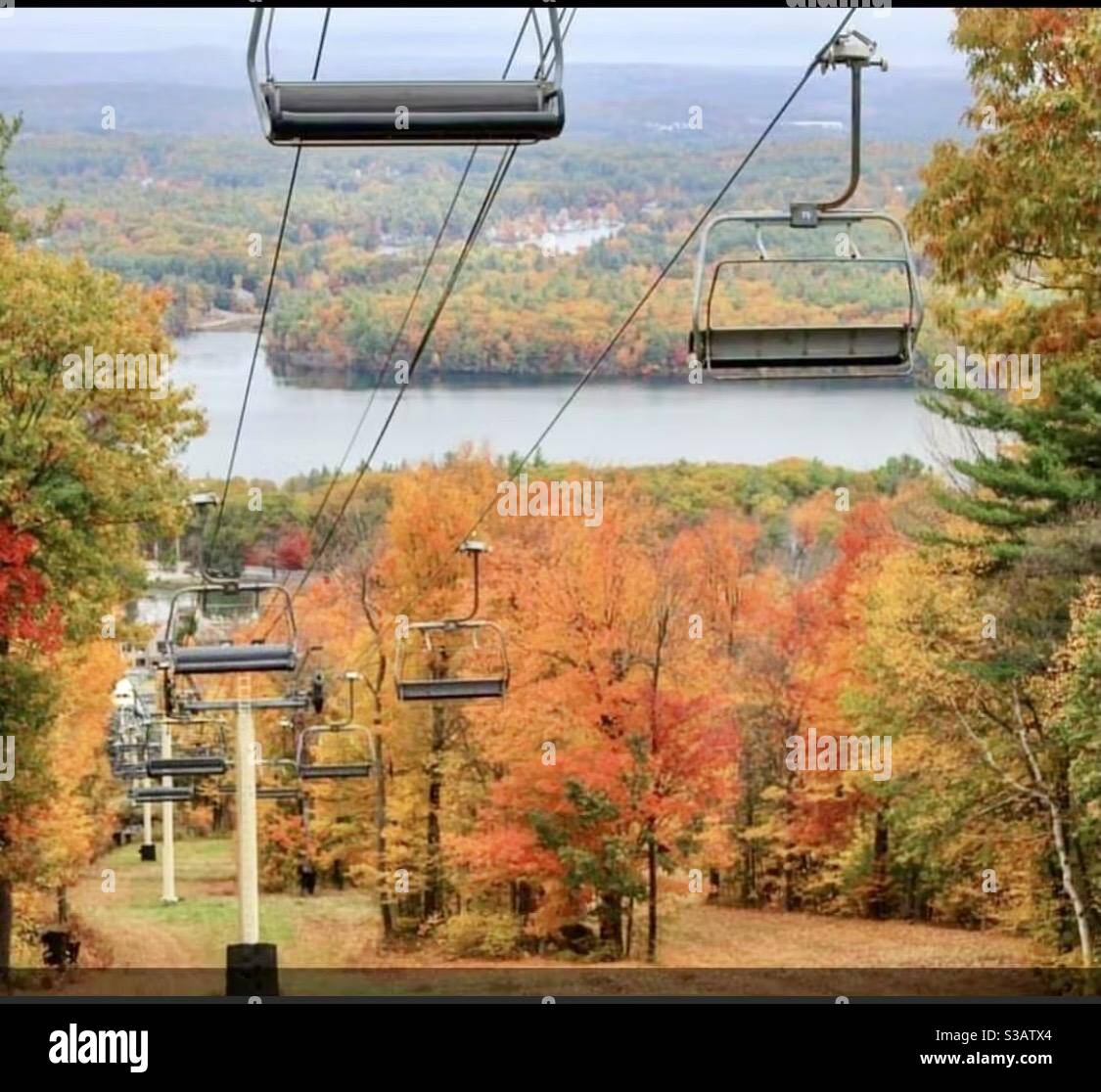 Riding in the sky Fall below Stock Photo - Alamy