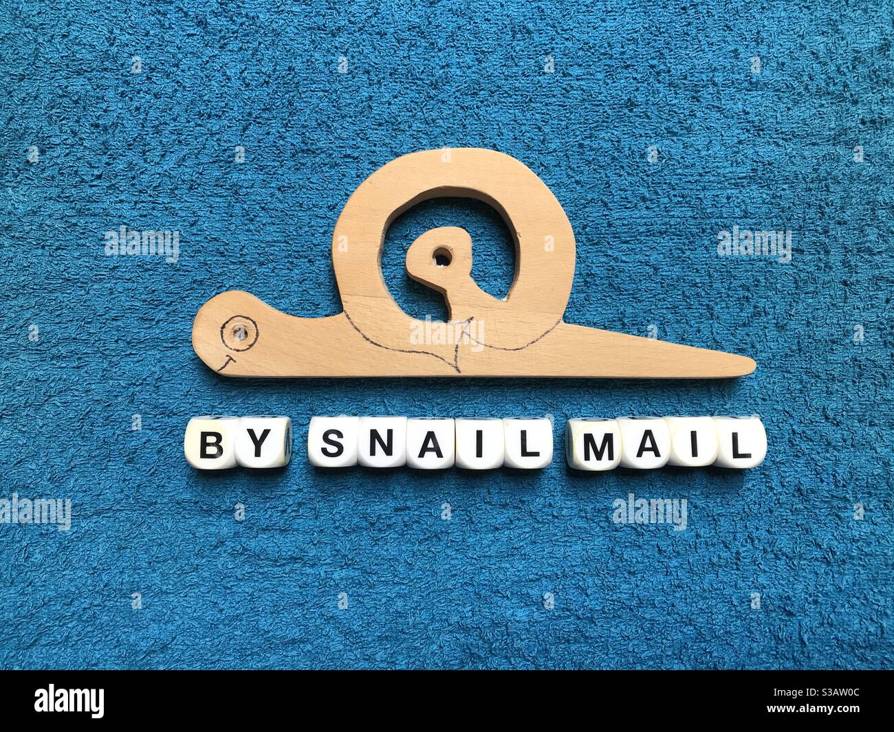 Funny Mail Sticker Design Stock Photo - Alamy