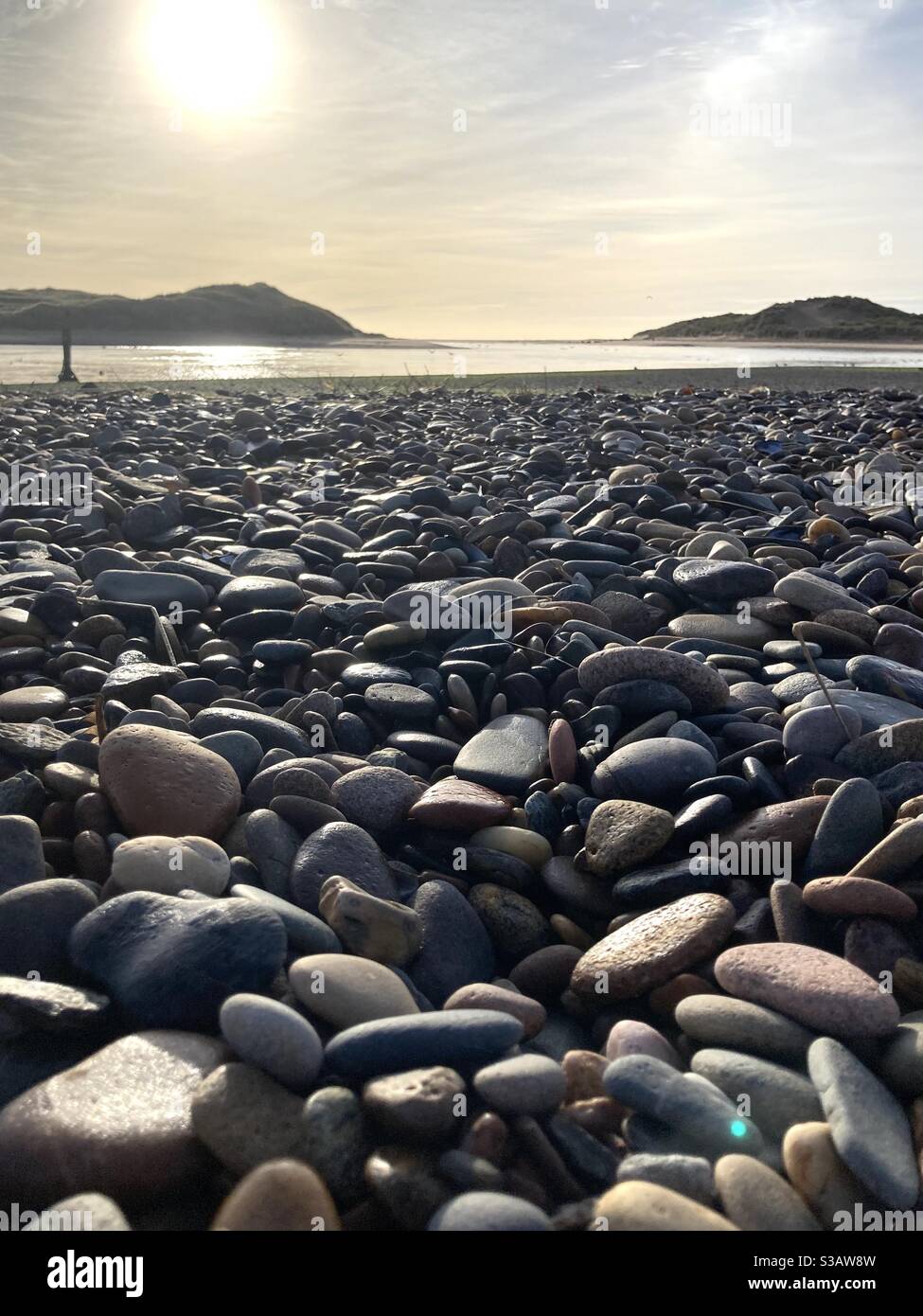 Pebbles on the beach Stock Photo - Alamy