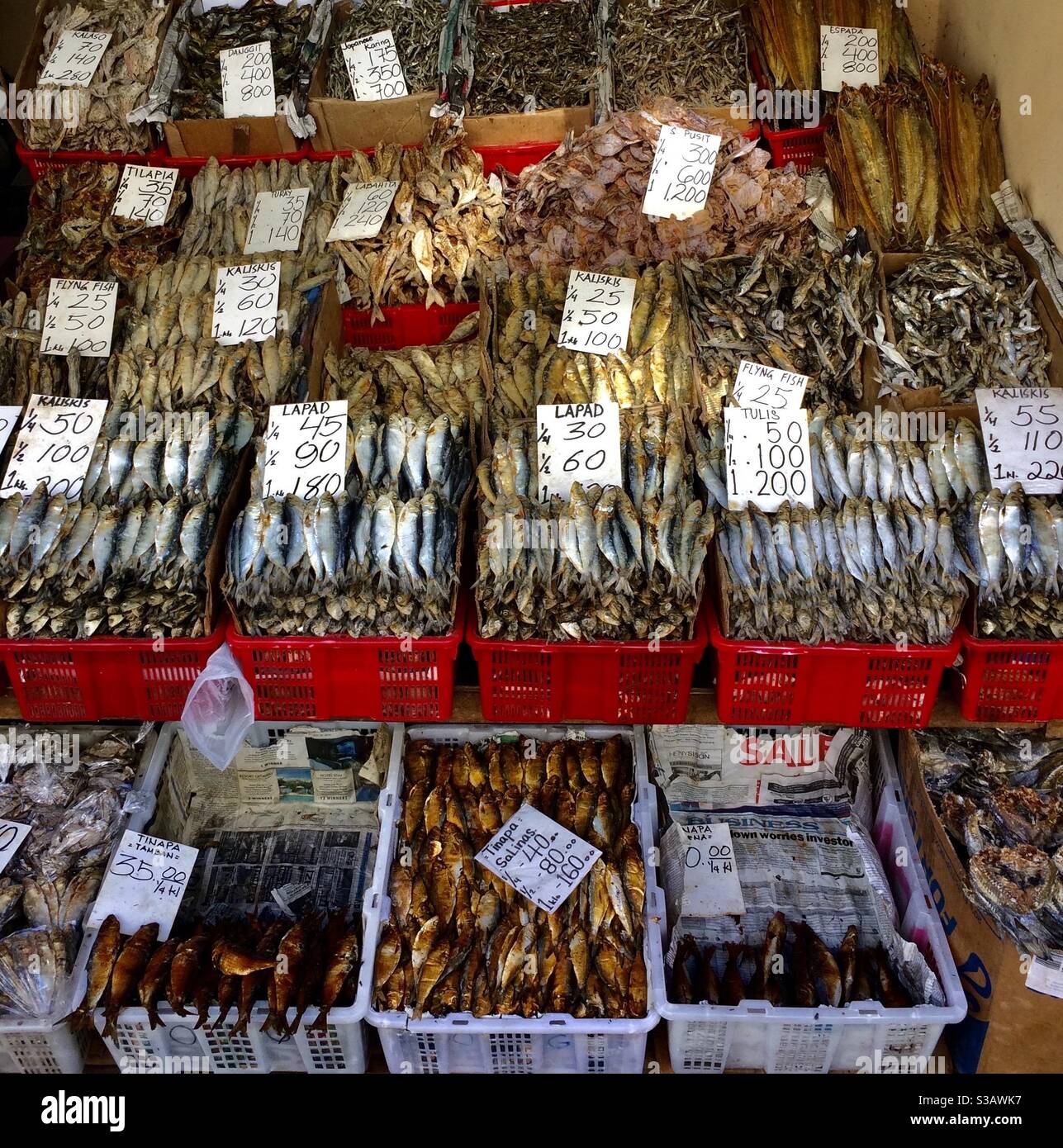 Philippines fish market hi-res stock photography and images - Alamy