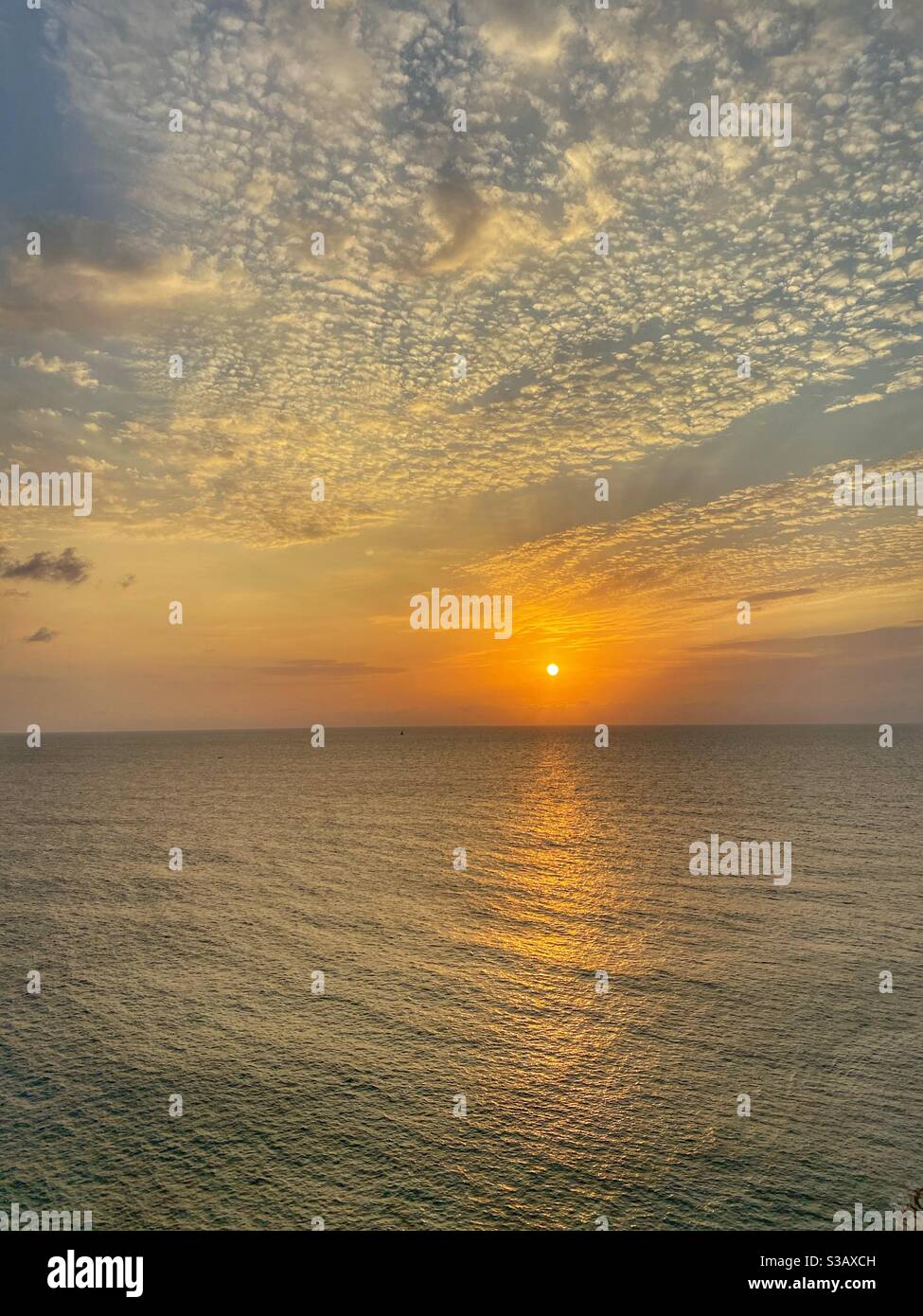 Magical sunset in Beirut Lebanon - Middle East Stock Photo - Alamy