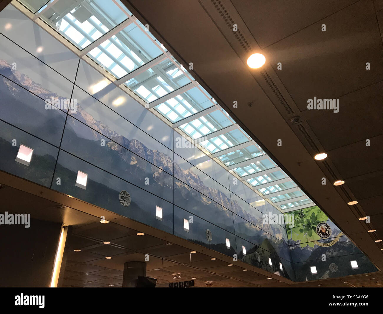 Munich airport lounge hi-res stock photography and images - Alamy