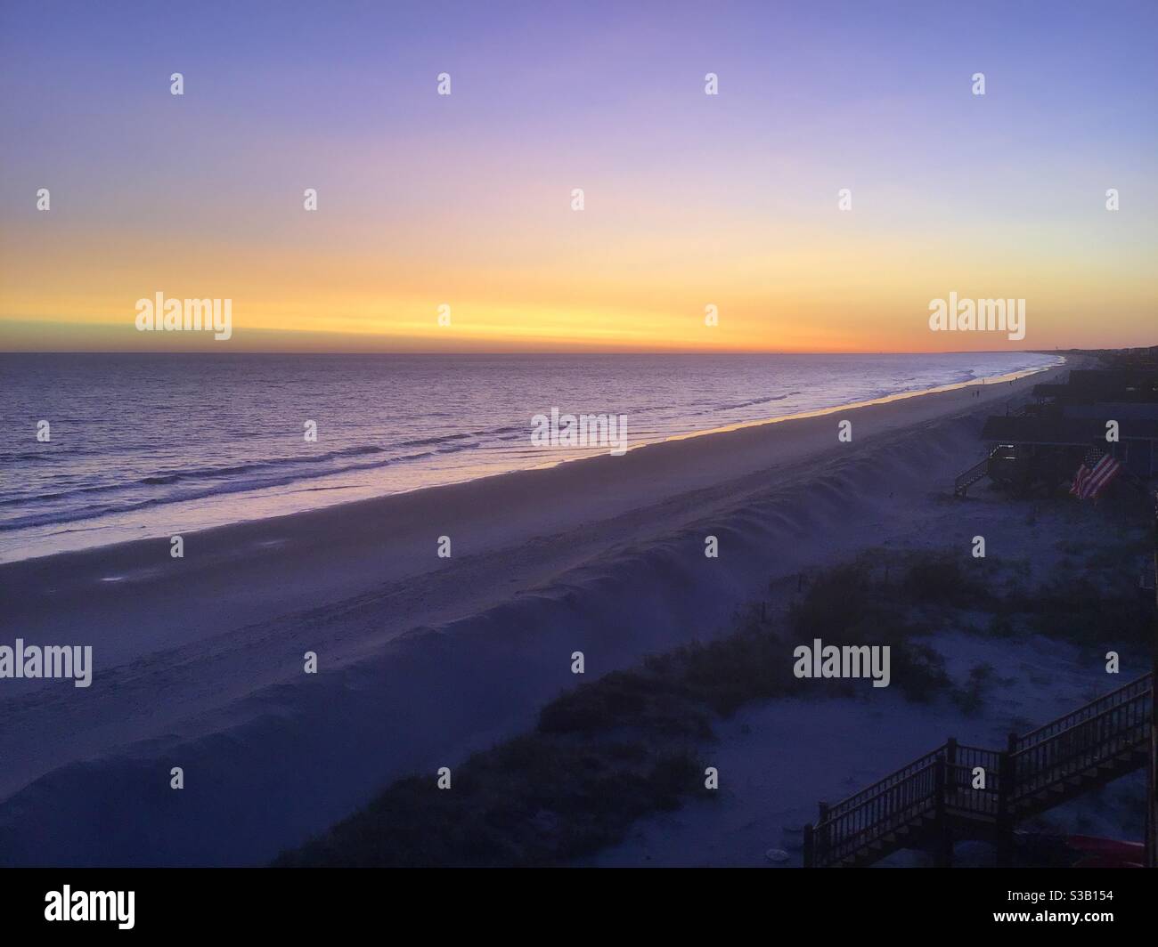 Sunset beach north carolina hi-res stock photography and images - Alamy