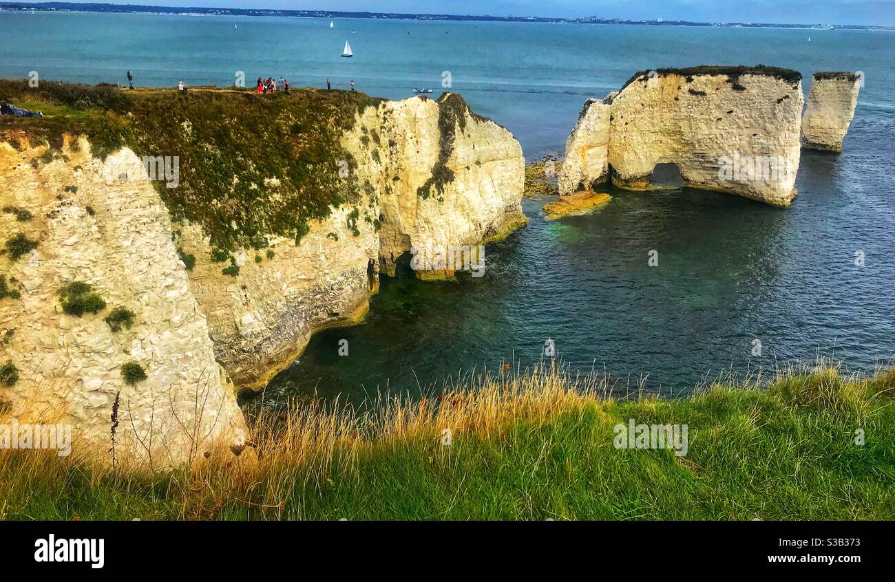 Old Harry rocks Stock Photo - Alamy