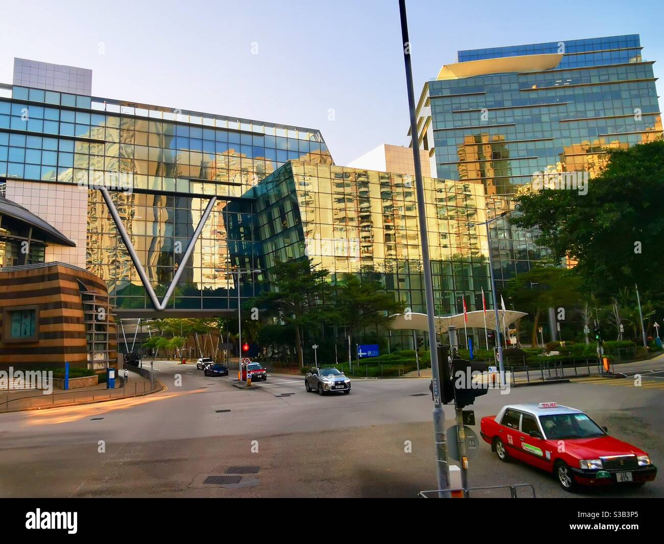 Cyberport center in Hong kong Stock Photo - Alamy