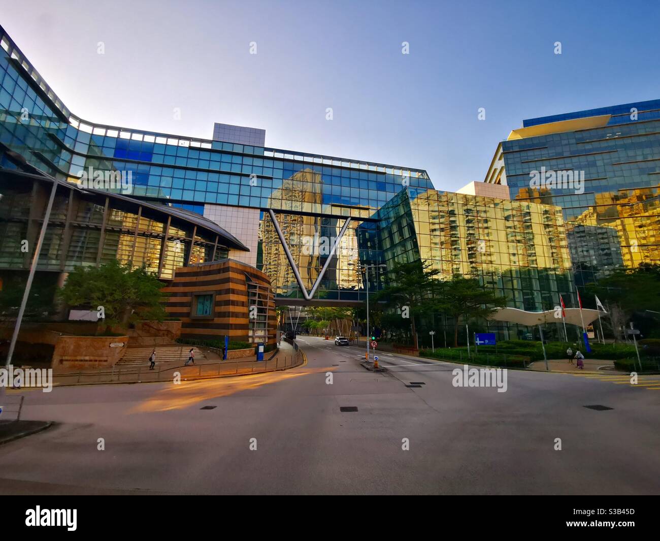 Cyberport center in Hong kong Stock Photo - Alamy