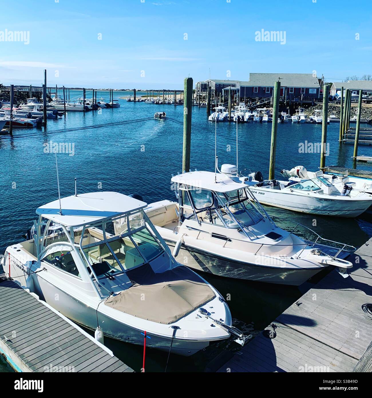 Cape cod marina massachusetts smartphone stock photos and images - Alamy