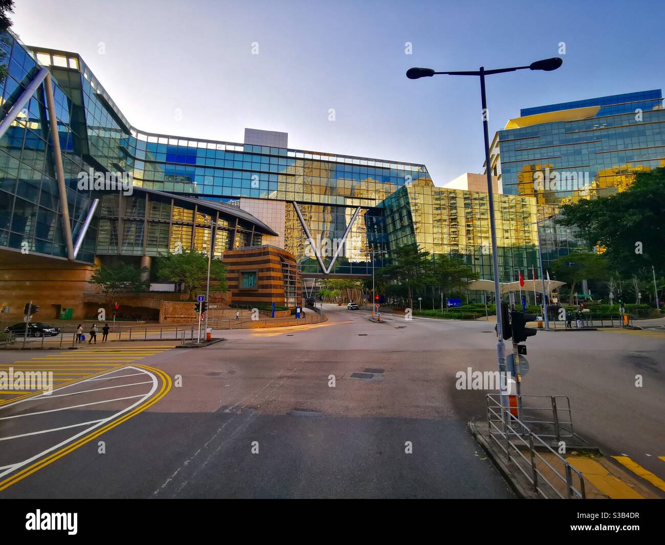 Cyberport center in Hong kong Stock Photo - Alamy