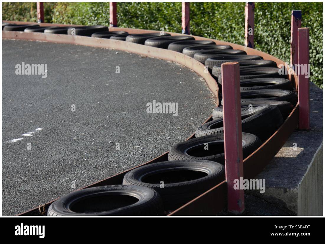 Go kart track Stock Photo - Alamy