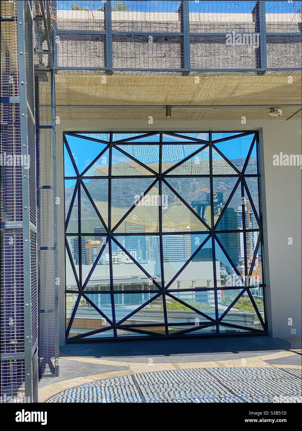 Iconic window of The Zeitz MOCAA gallery, V&A Waterfront,Cape Town ...
