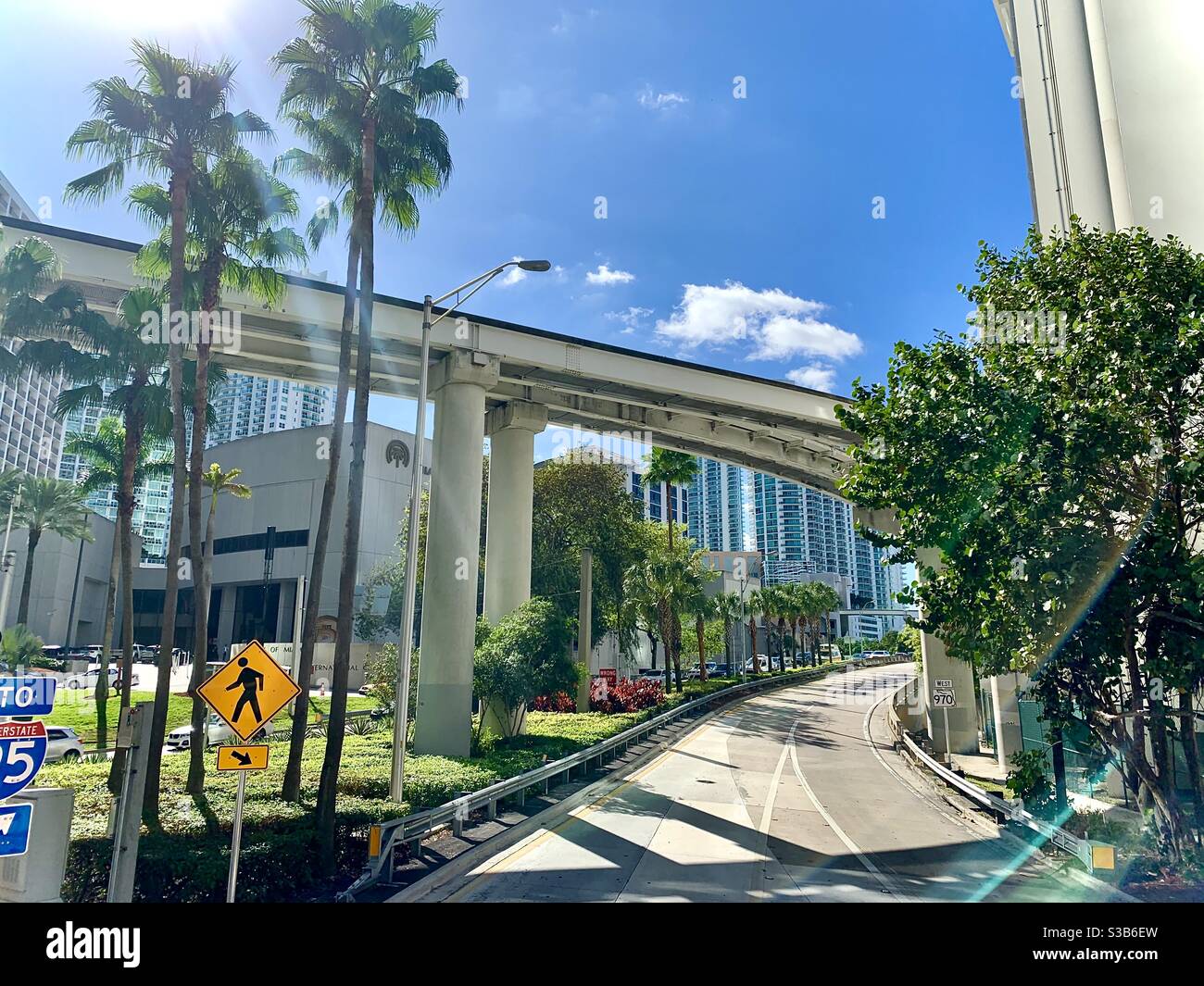 Highway of miami hi-res stock photography and images - Alamy