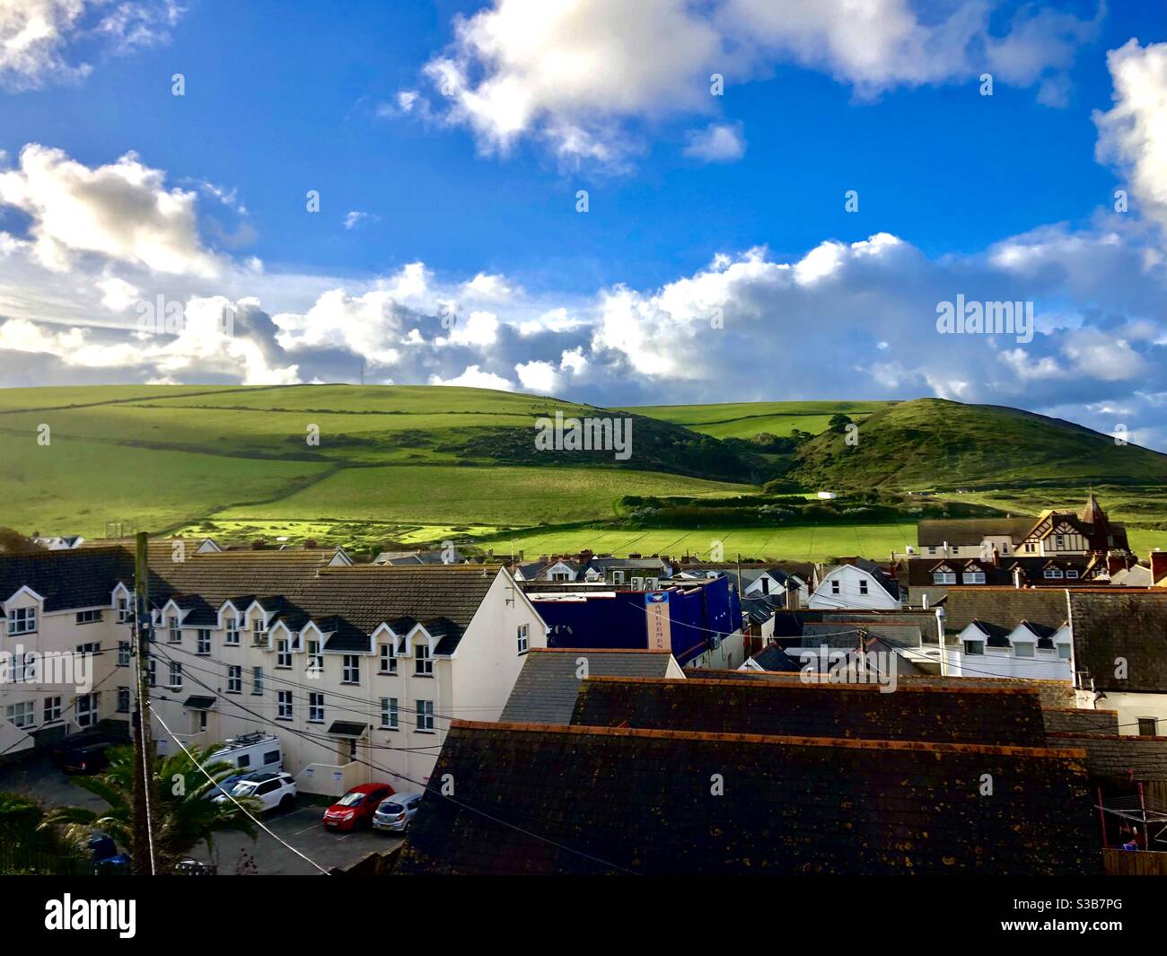 Woolacombe village hi-res stock photography and images - Alamy