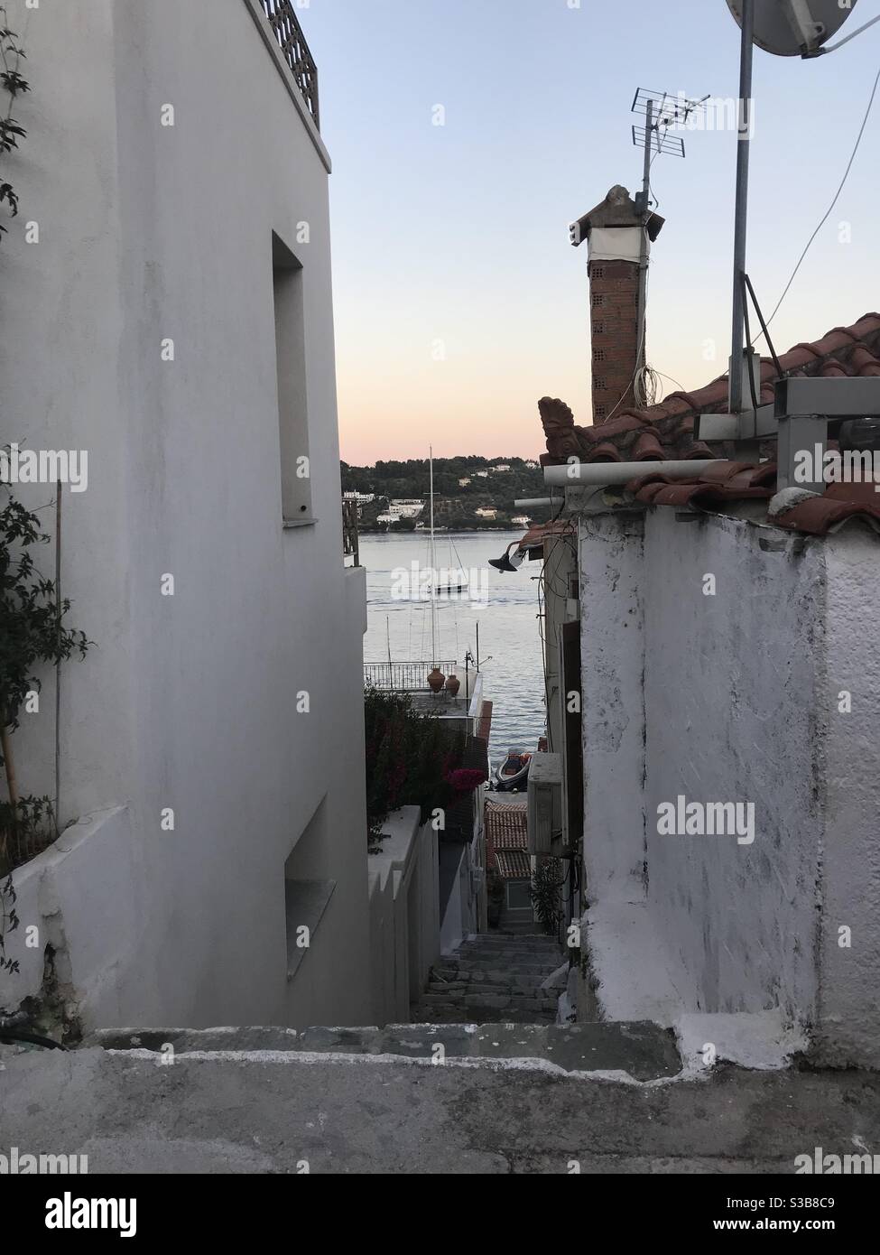 Skiathos view hi-res stock photography and images - Alamy