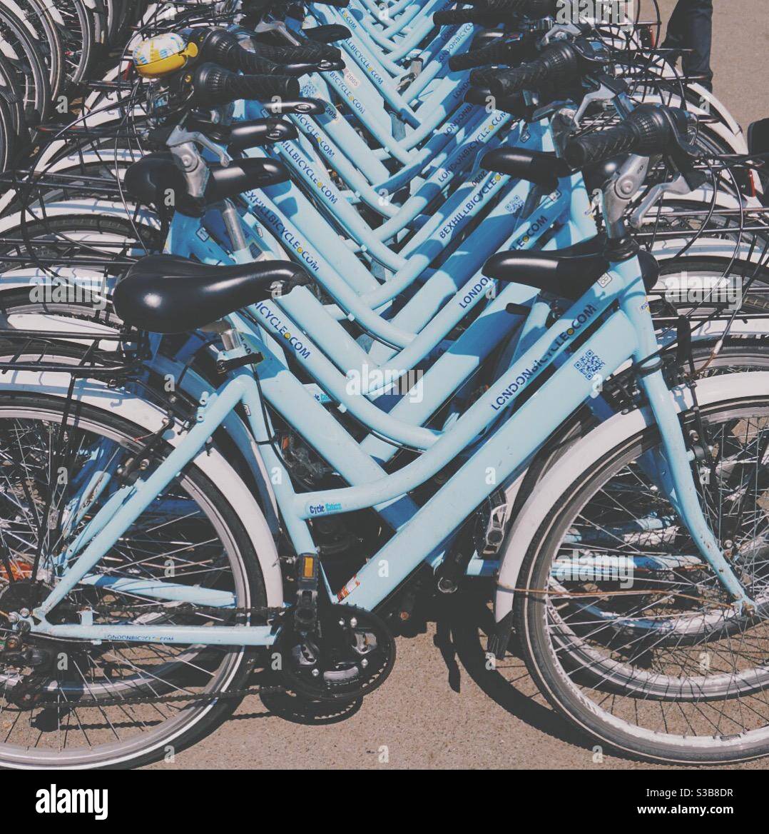 Bikes as transport hi-res stock photography and images - Alamy