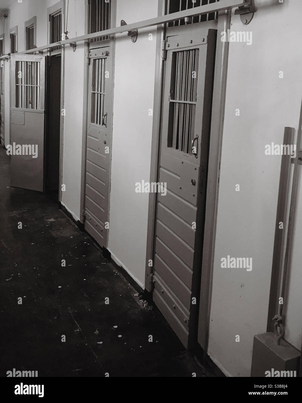 Modern Jail Cell Door