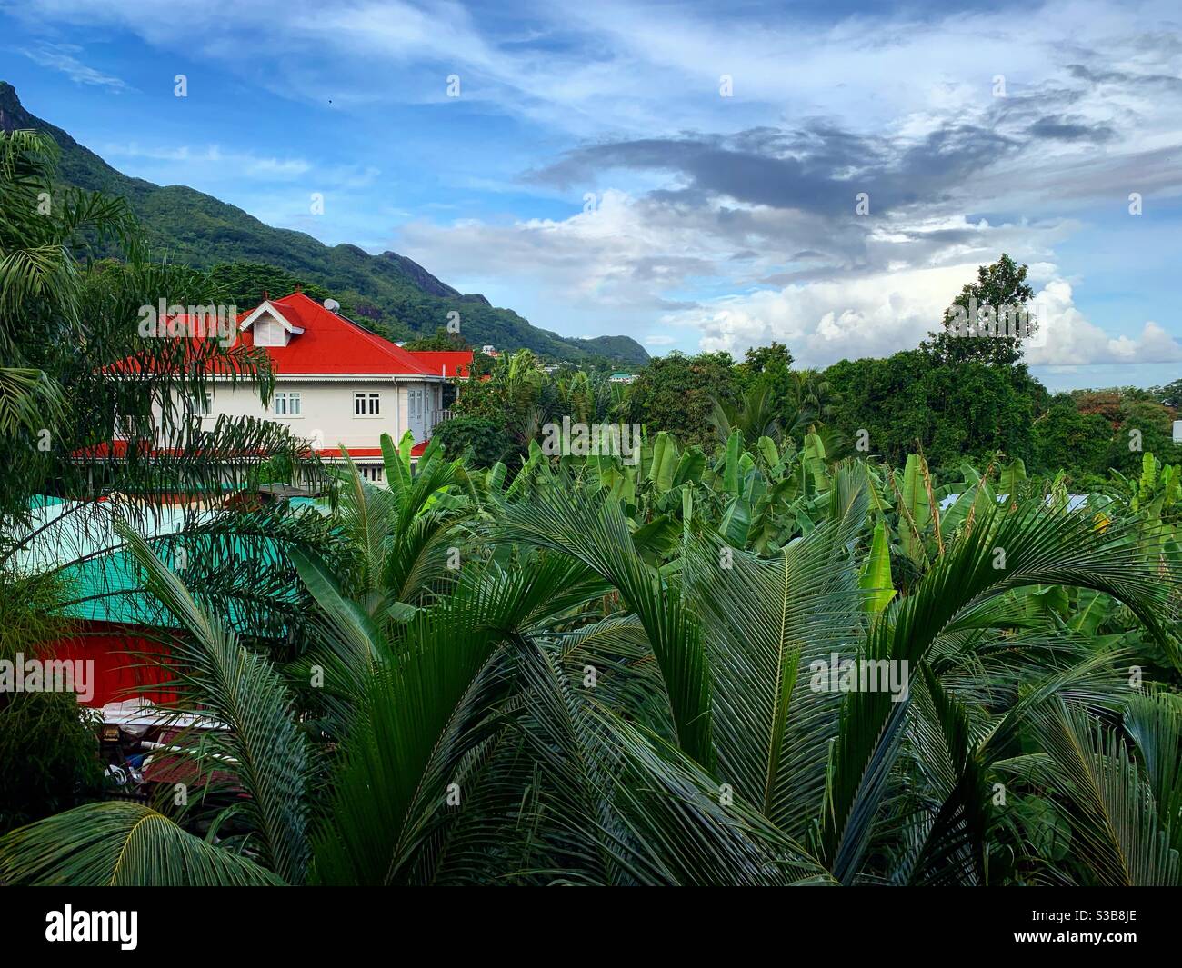Seychelles landscape hi-res stock photography and images - Alamy