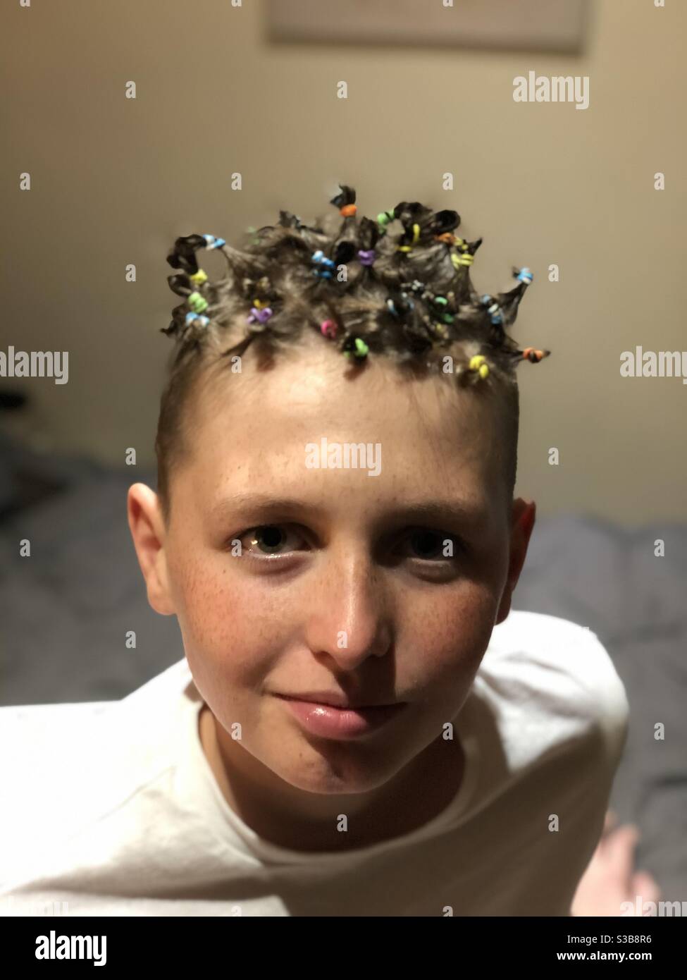 Creating curls hi-res stock photography and images - Alamy