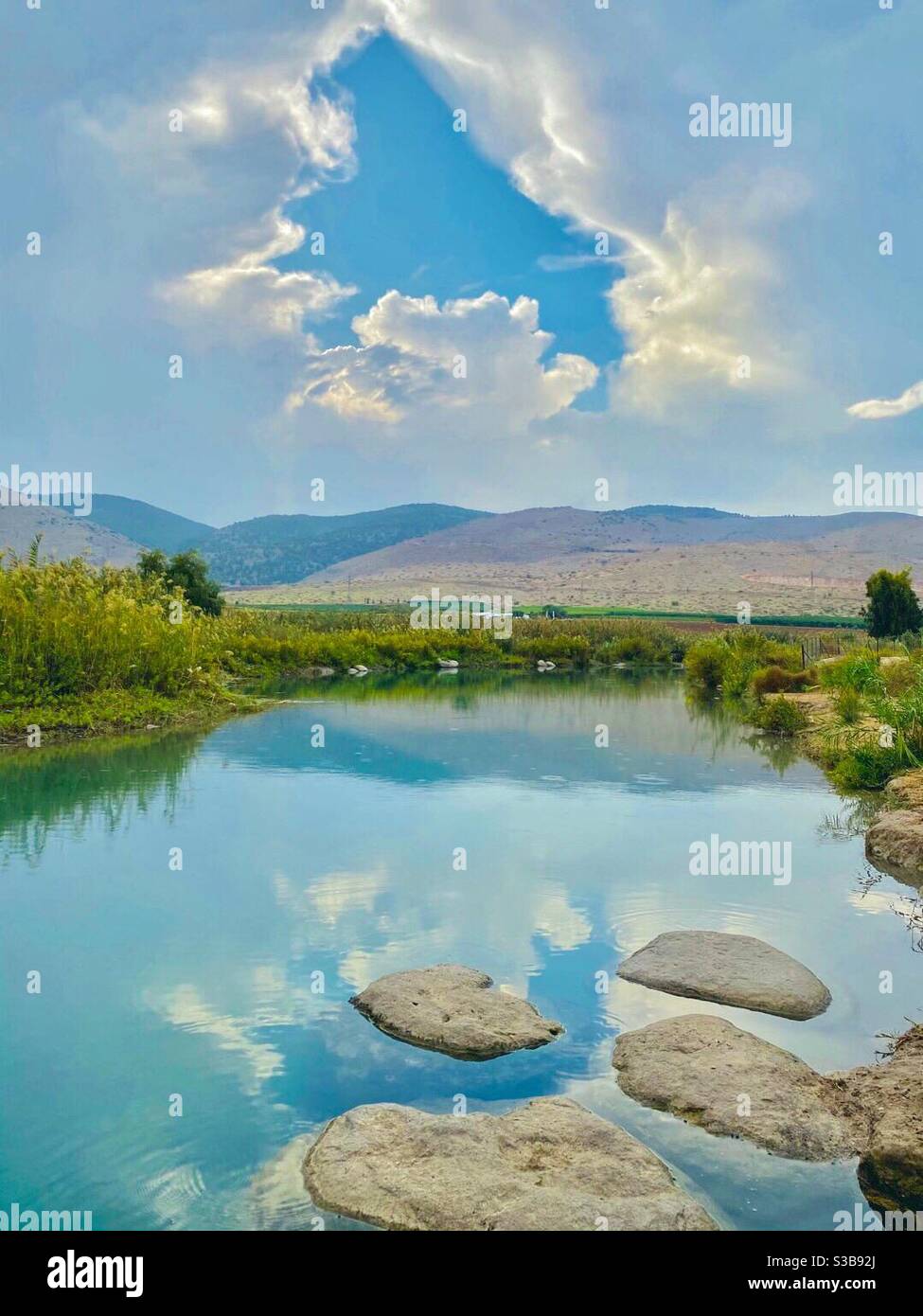 Nahal kibbutzim in the Beit Shean valley in Israel Stock Photo - Alamy