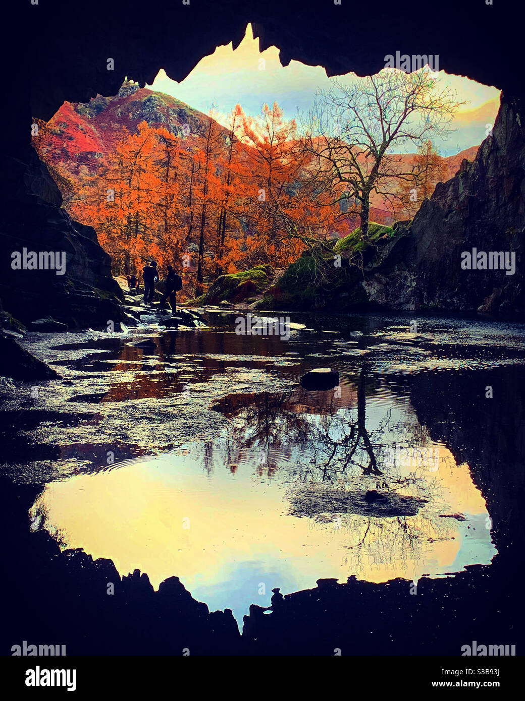 The Butterfly Cave Stock Photo - Alamy