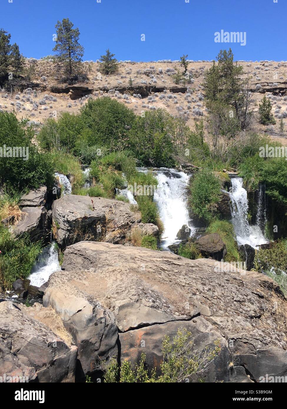 Cline Falls State Park Redmond Oregon Stock Photo - Alamy
