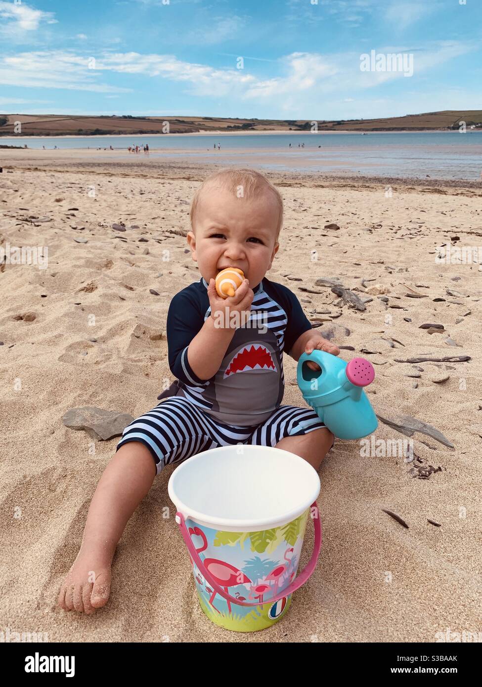 Cute toddler sea hi-res stock photography and images - Alamy