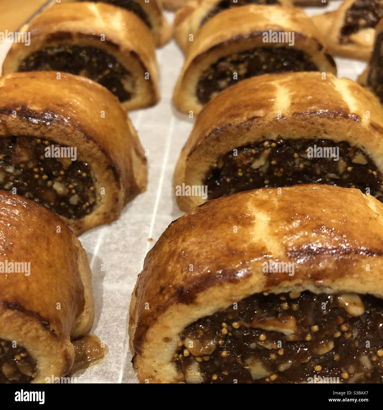 Fig Roll High Resolution Stock Photography and Images - Alamy
