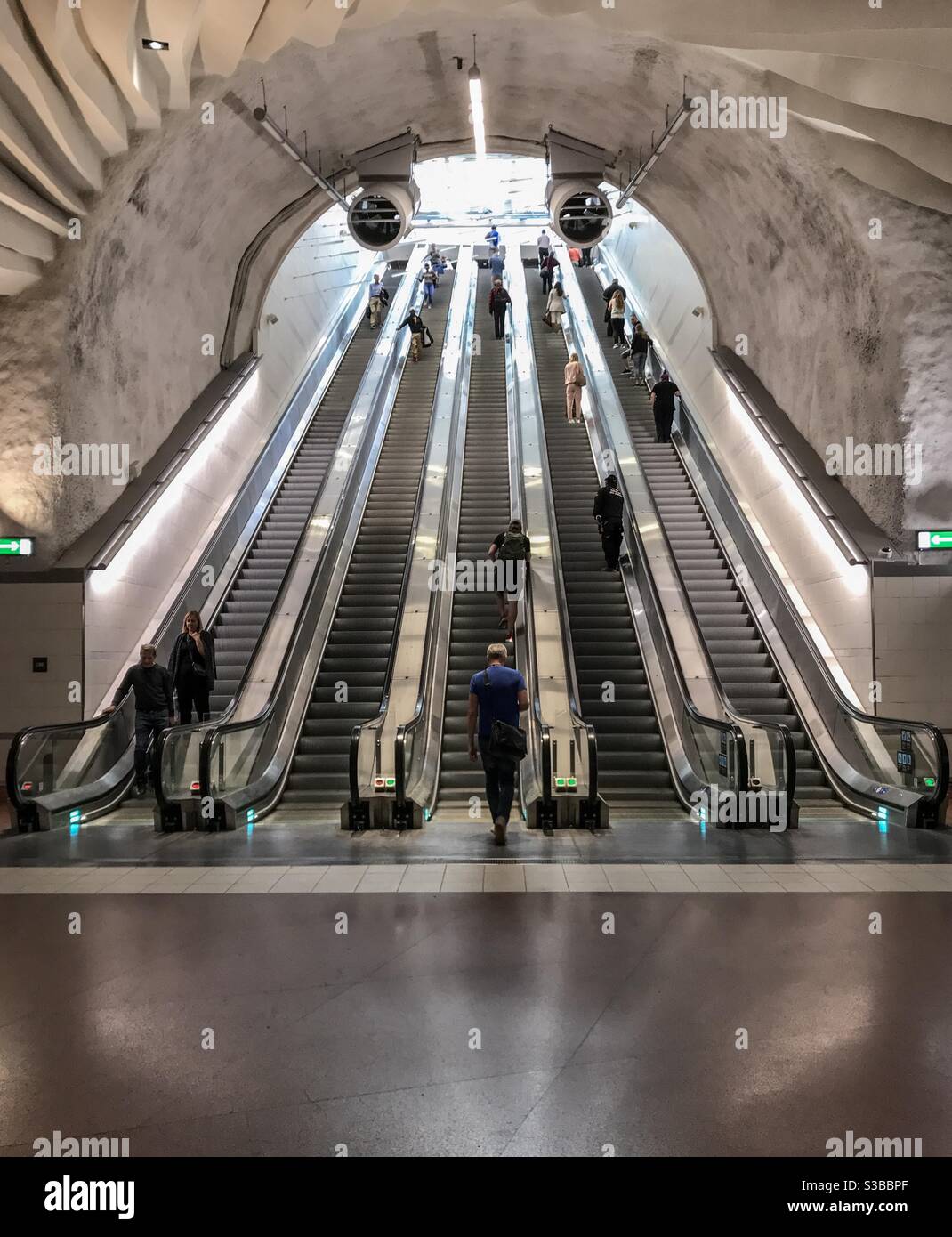 Stockholm metro station hi-res stock photography and images - Alamy