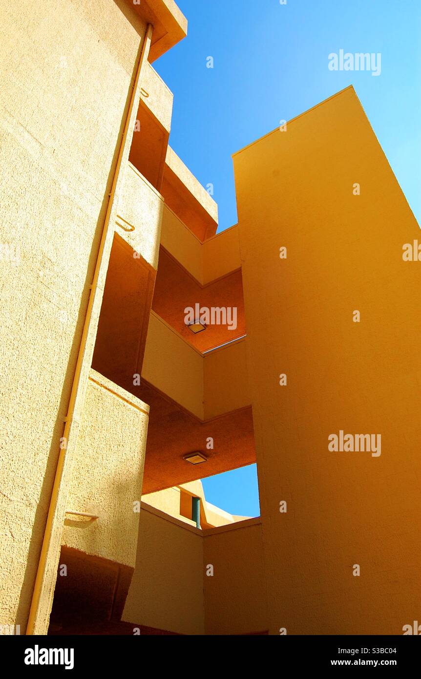 Modern building in shade hi-res stock photography and images - Alamy