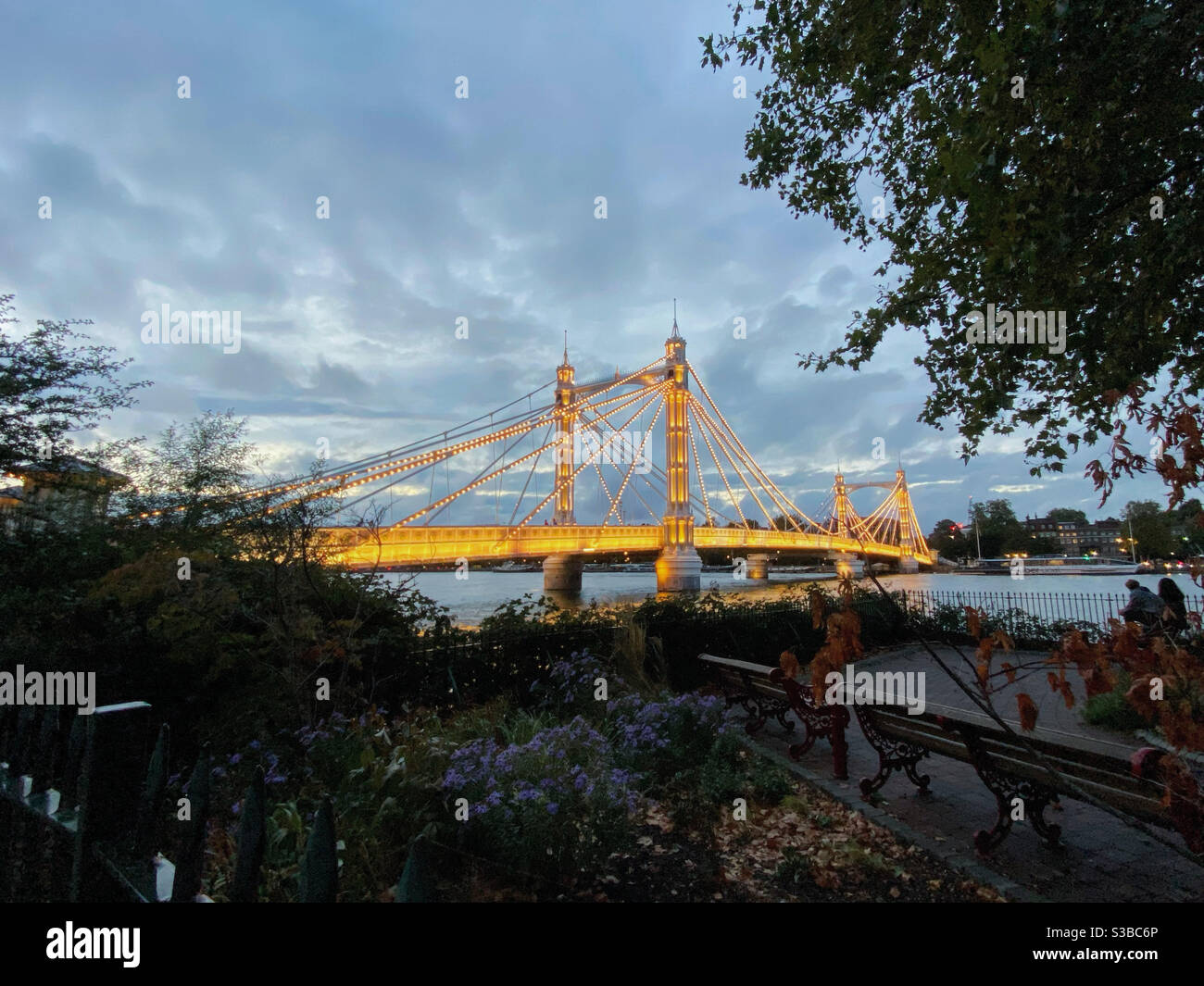 Albert Bridge Battersea High Resolution Stock Photography and Images ...