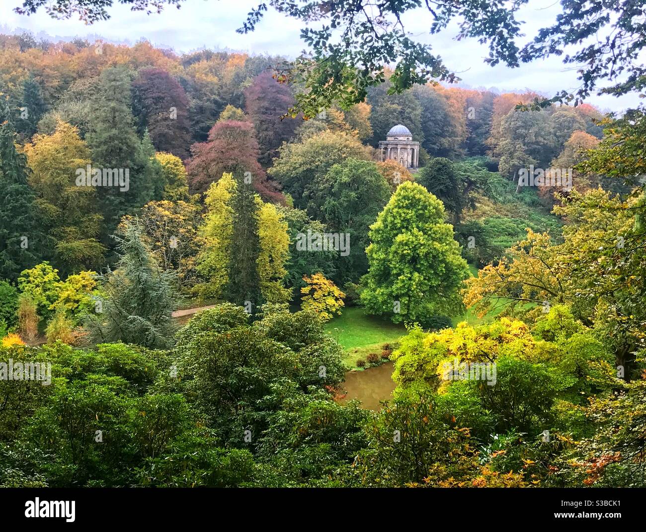 National trust stourhead Stock Photo - Alamy