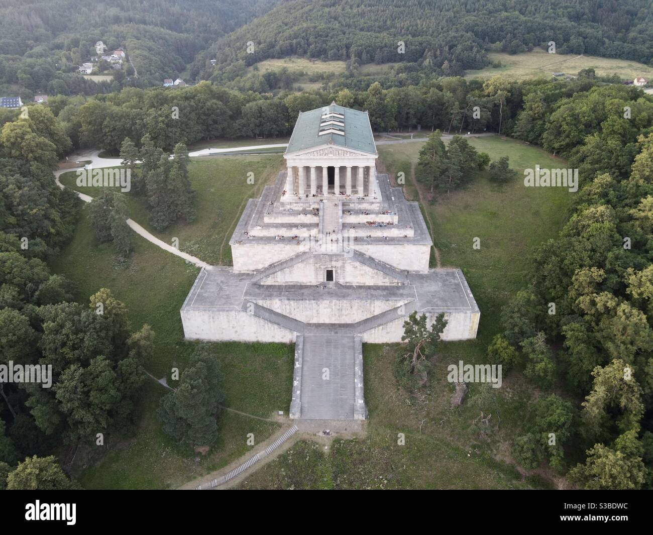 Monument walhalla hi-res stock photography and images - Alamy