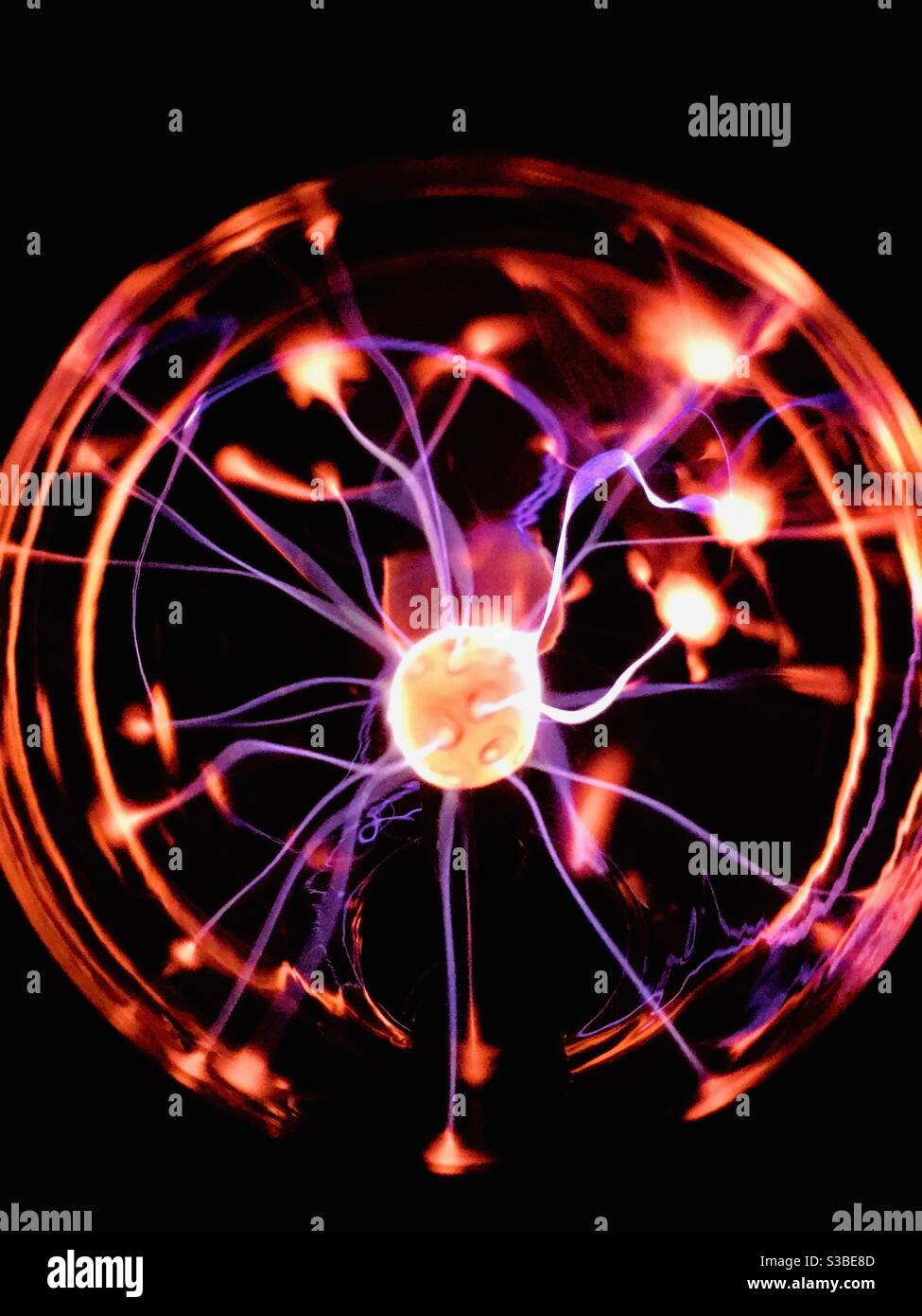Electric plasma ball hi-res stock photography and images - Alamy
