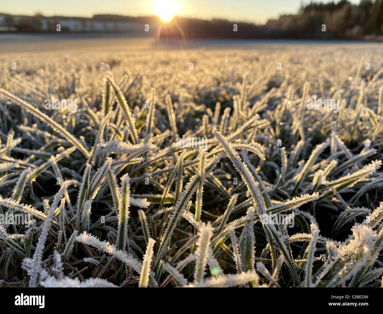 Cold sunrise hi-res stock photography and images - Alamy