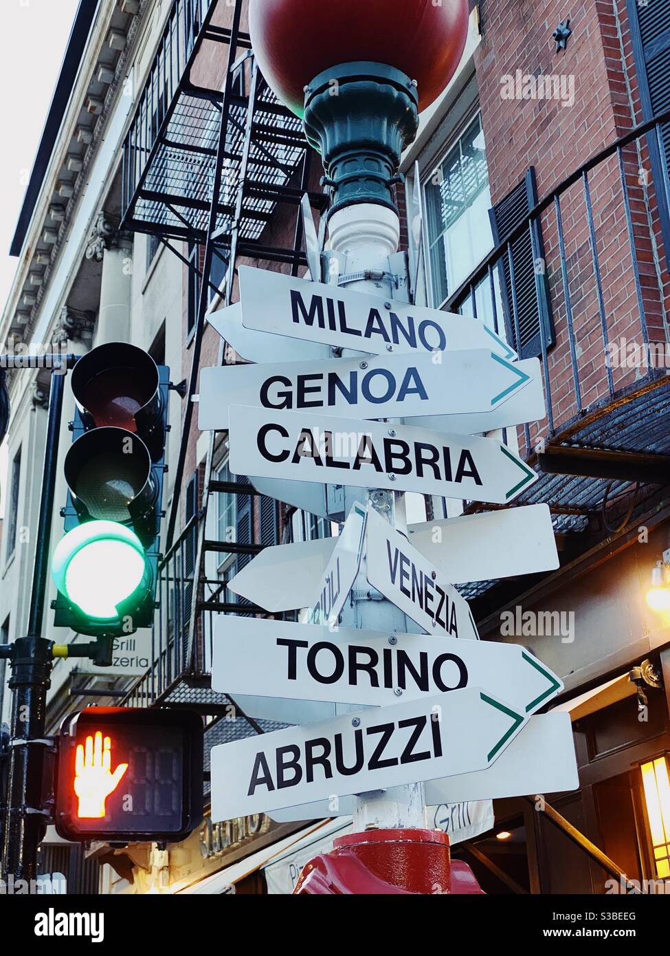 Little Italy, Boston, Massachusetts Stock Photo - Alamy