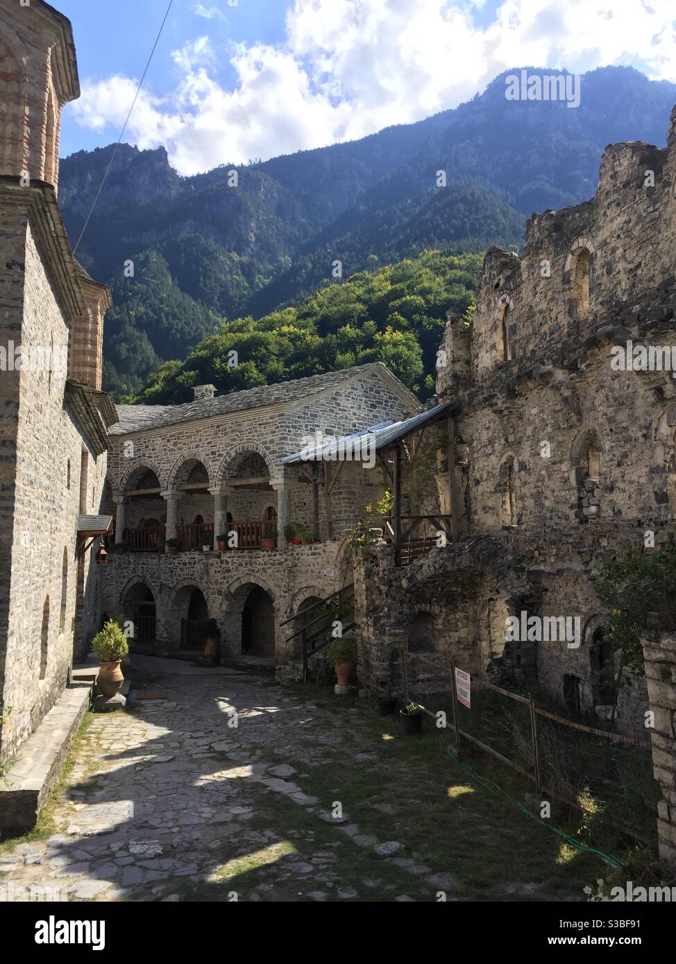 Dionysius monastery hi-res stock photography and images - Alamy