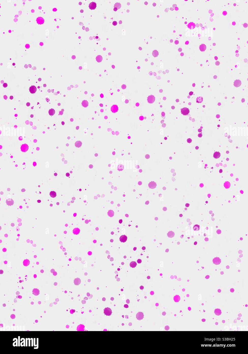Pink Paint Splatter Background