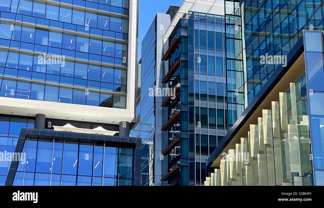 Glass Concrete Office Buildings High Resolution Stock Photography and ...