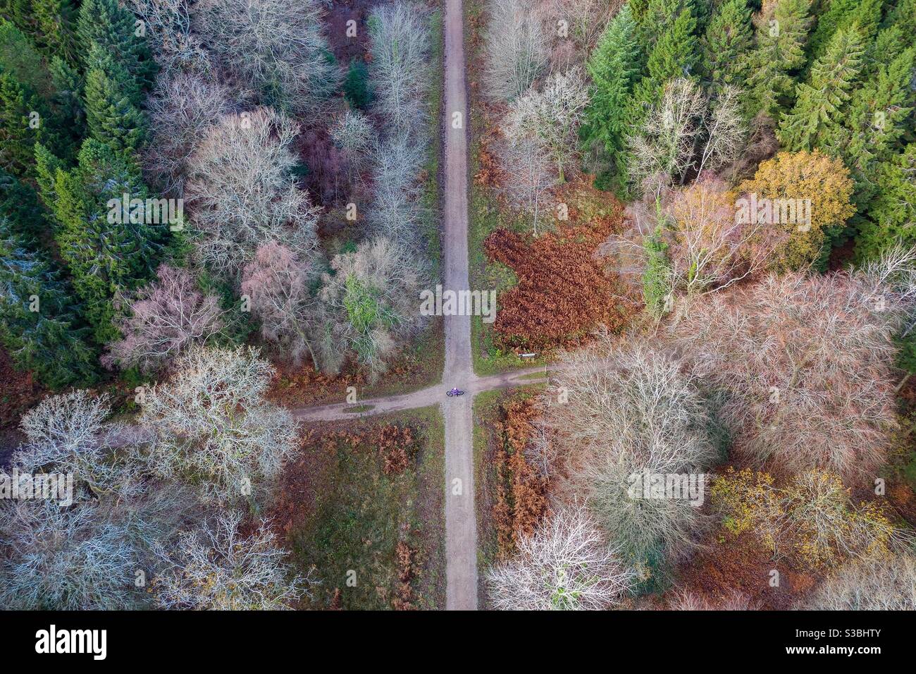 At a crossroads Stock Photo - Alamy