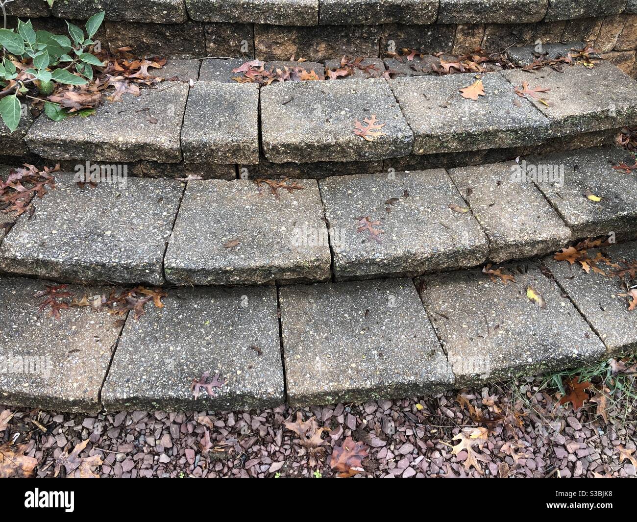 Brick steps hi-res stock photography and images - Alamy