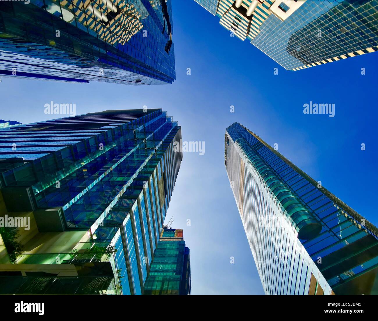 Modern architecture in Causeway Bay in Hong Kong Stock Photo - Alamy